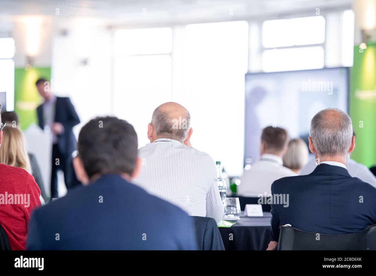 Business and Academic Conference Event Stock Photo - Alamy