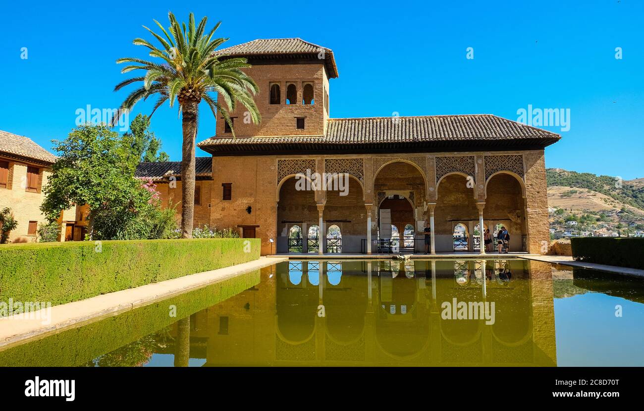 Historical partal palace alhambra hi-res stock photography and images ...