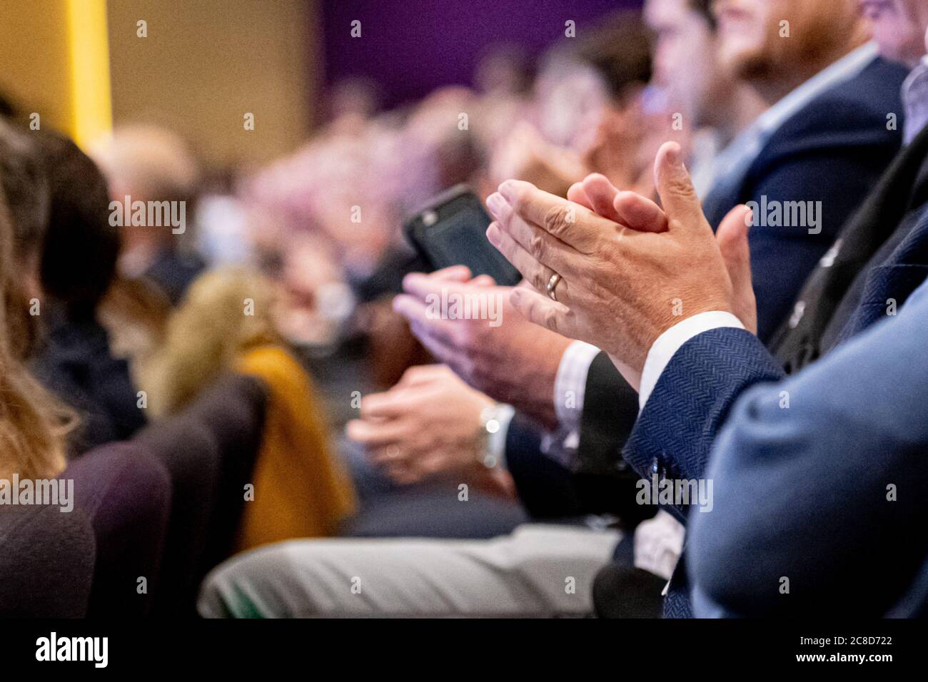 Business and Academic Conference Event Stock Photo - Alamy