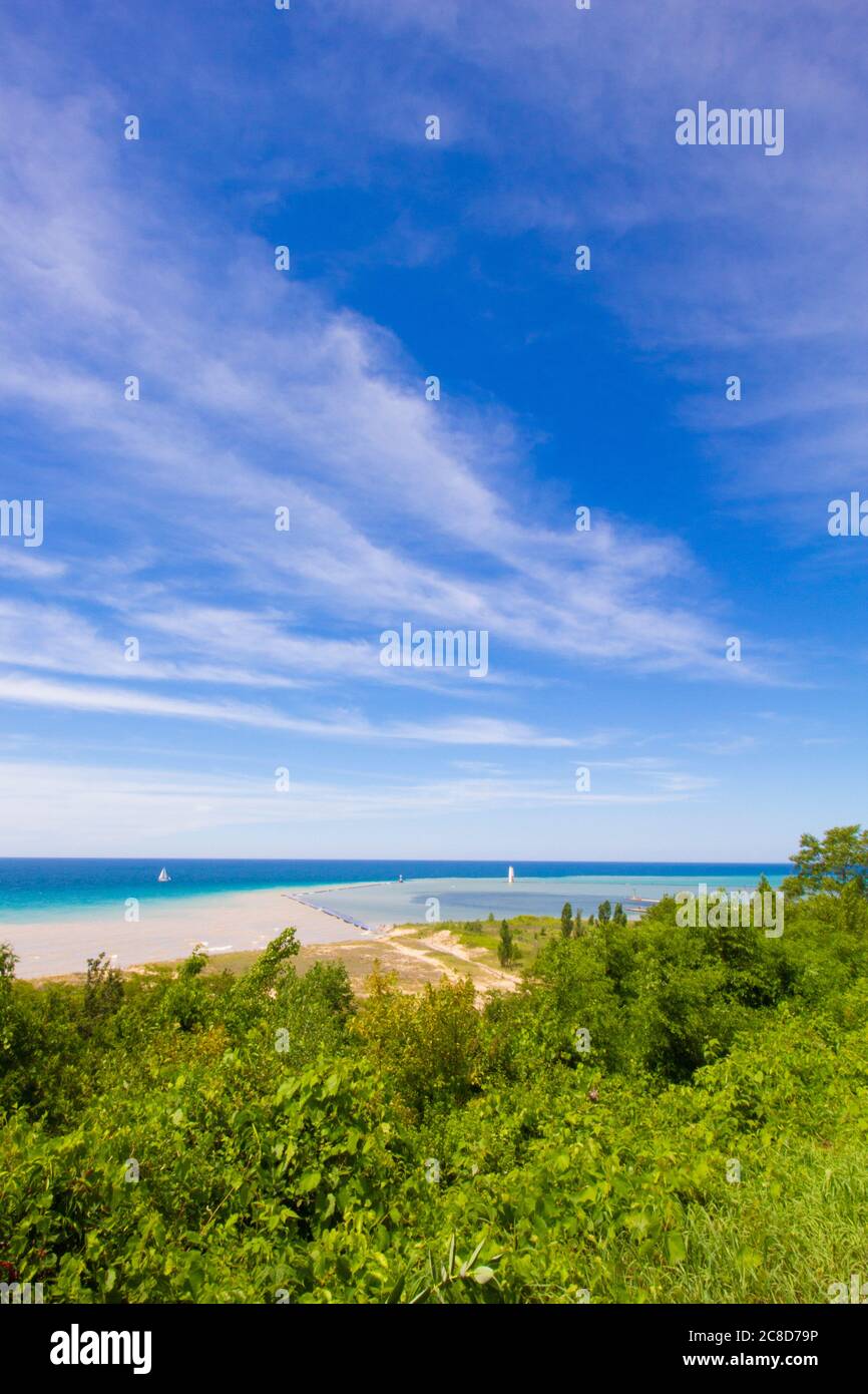 Frankfort elberta michigan hi-res stock photography and images - Alamy