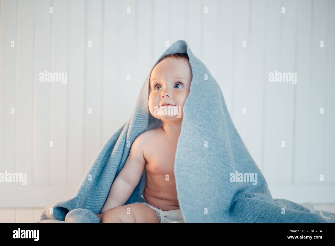 Drying infant after bath hi-res stock photography and images - Alamy