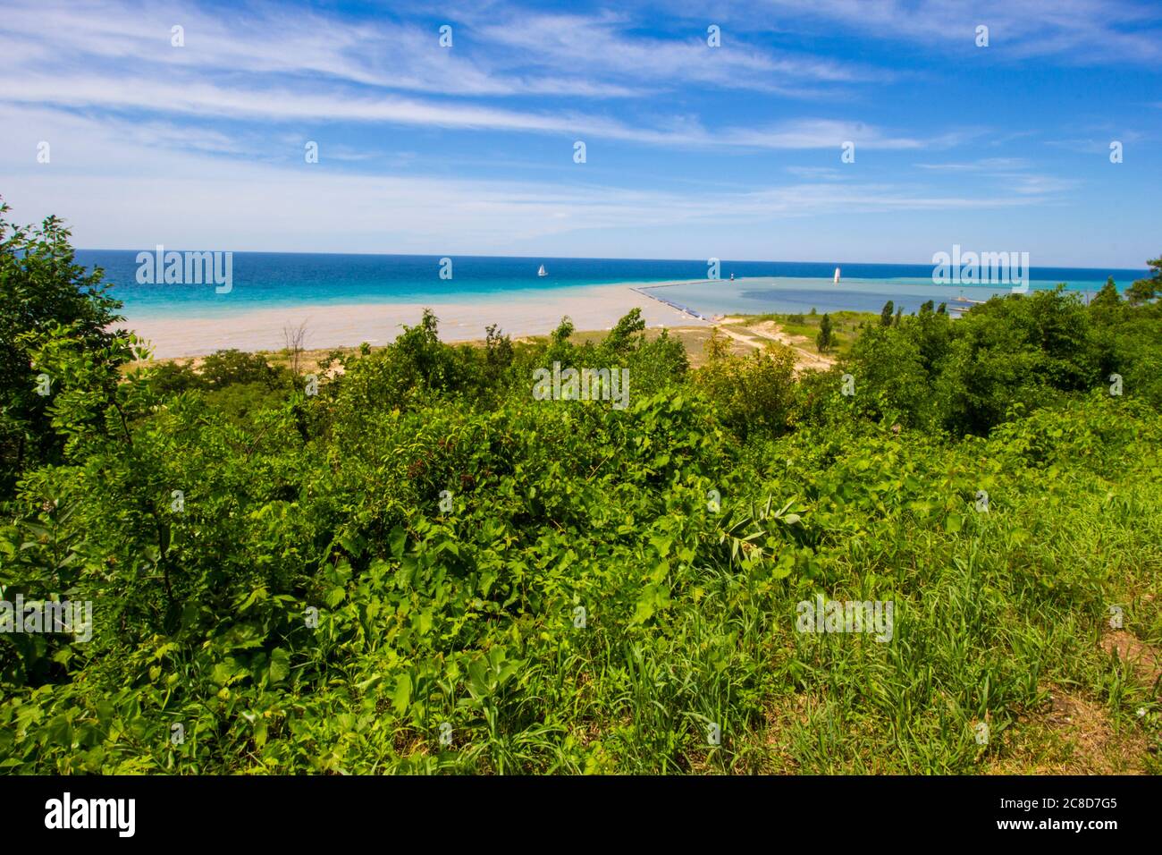 Elberta beach hi-res stock photography and images - Alamy