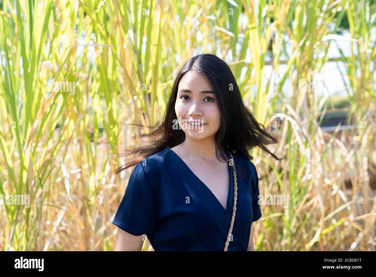 Hair flick hi-res stock photography and images - Alamy