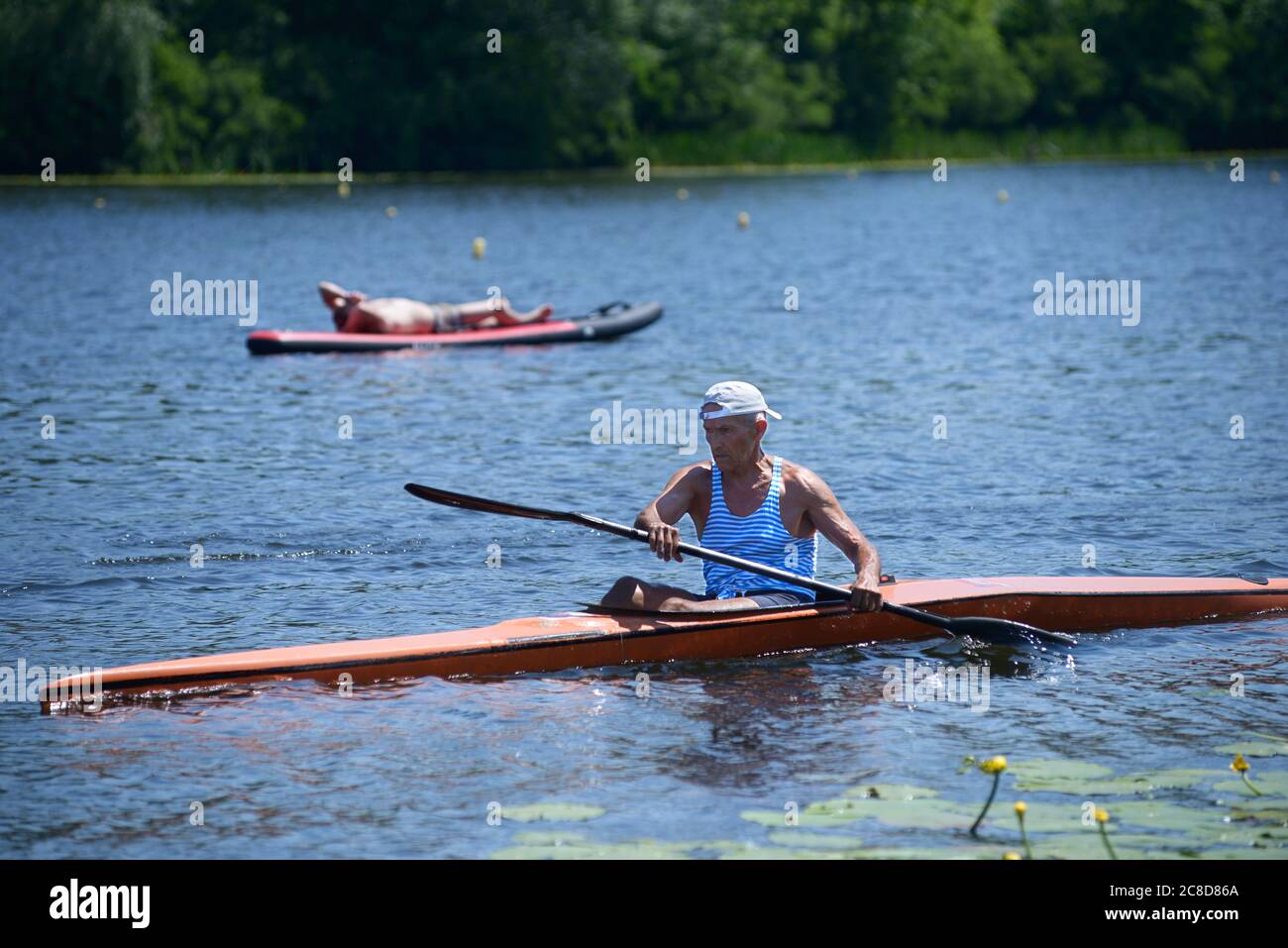Old Man Rowing Boat High Resolution Stock Photography and Images - Alamy