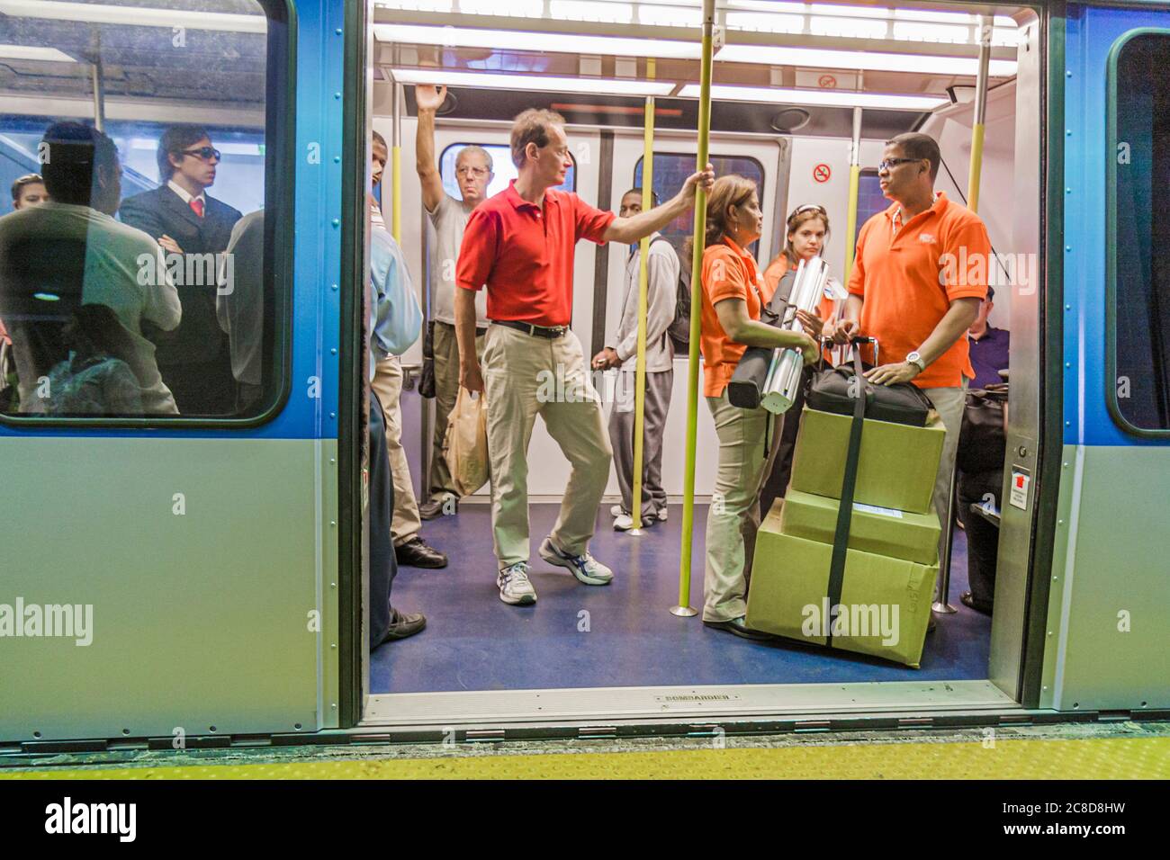 Miami Florida,Government Center,Metromover,mass transit,free public ...