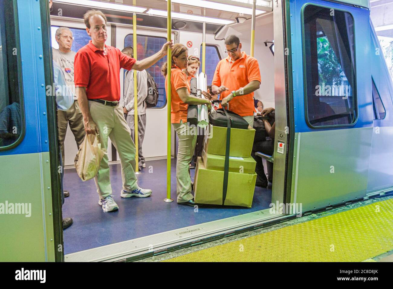 Miami Florida,Government Center,Metromover,mass transit,free public ...