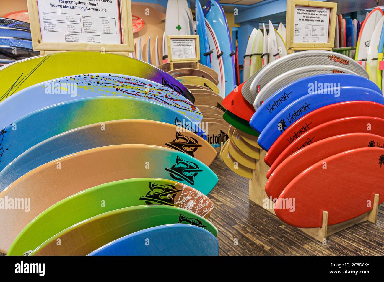 Photo of surfboard in store hi-res stock photography and images - Alamy