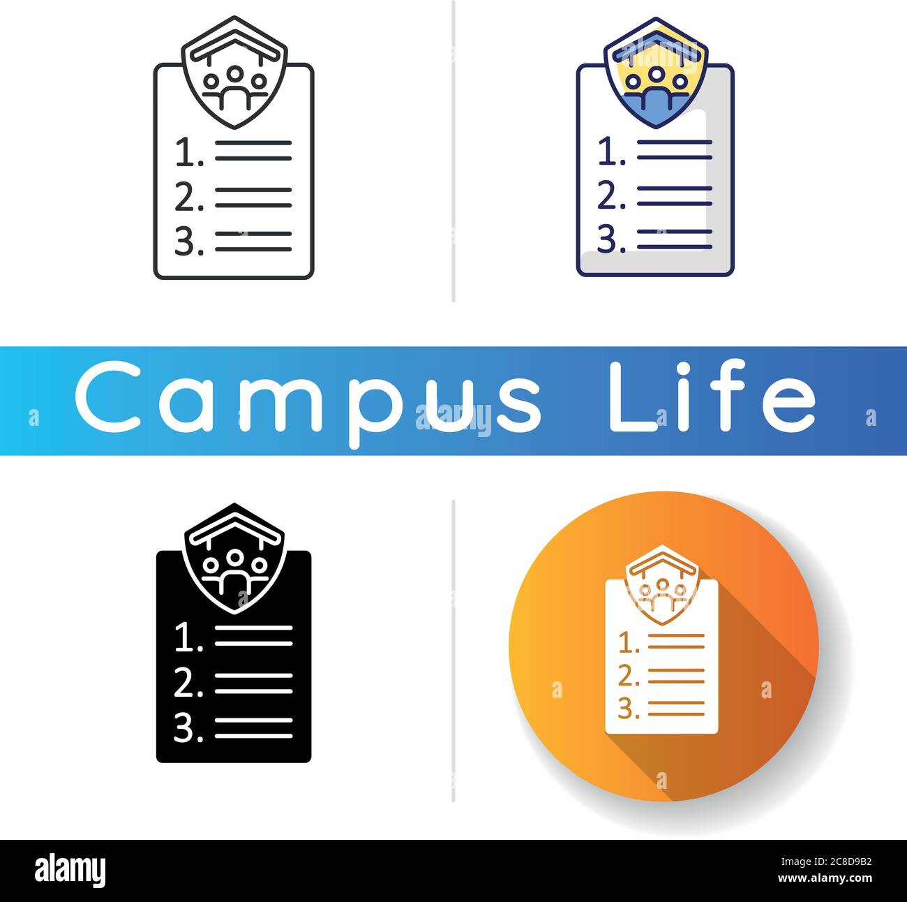 Roommates rules icon. Flatmates agreement. Sharing common apartment ...