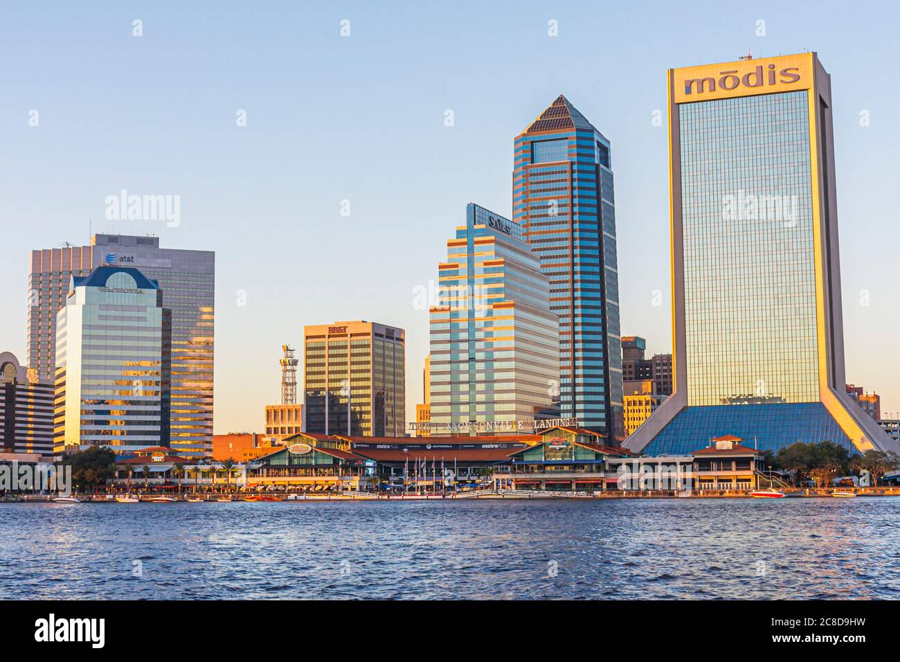 Jacksonville Florida,Saint St. Johns River water,downtown,district,city ...