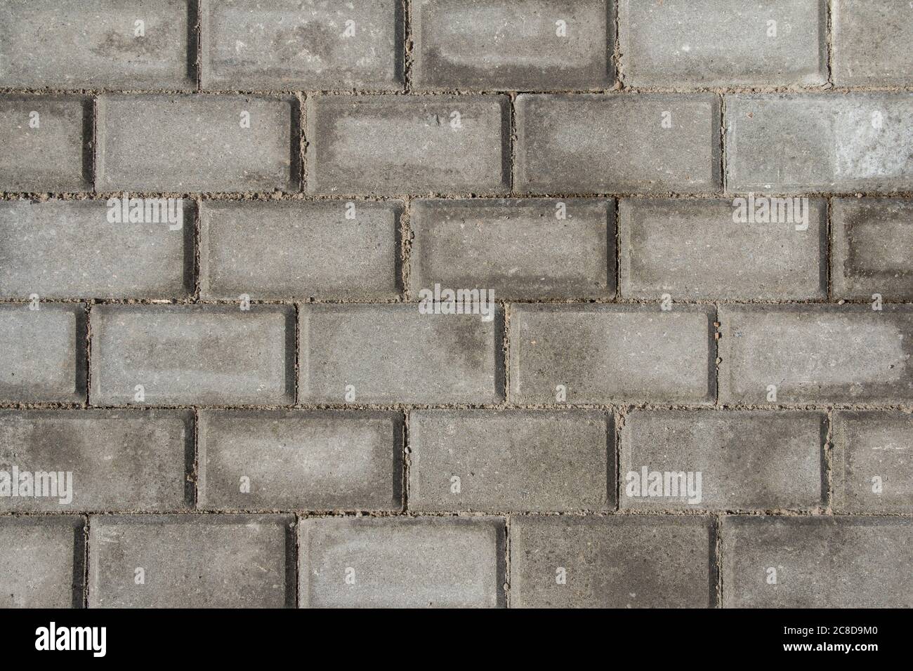 Background from paving slabs. Stone tiles on the sidewalk. Footpath ...