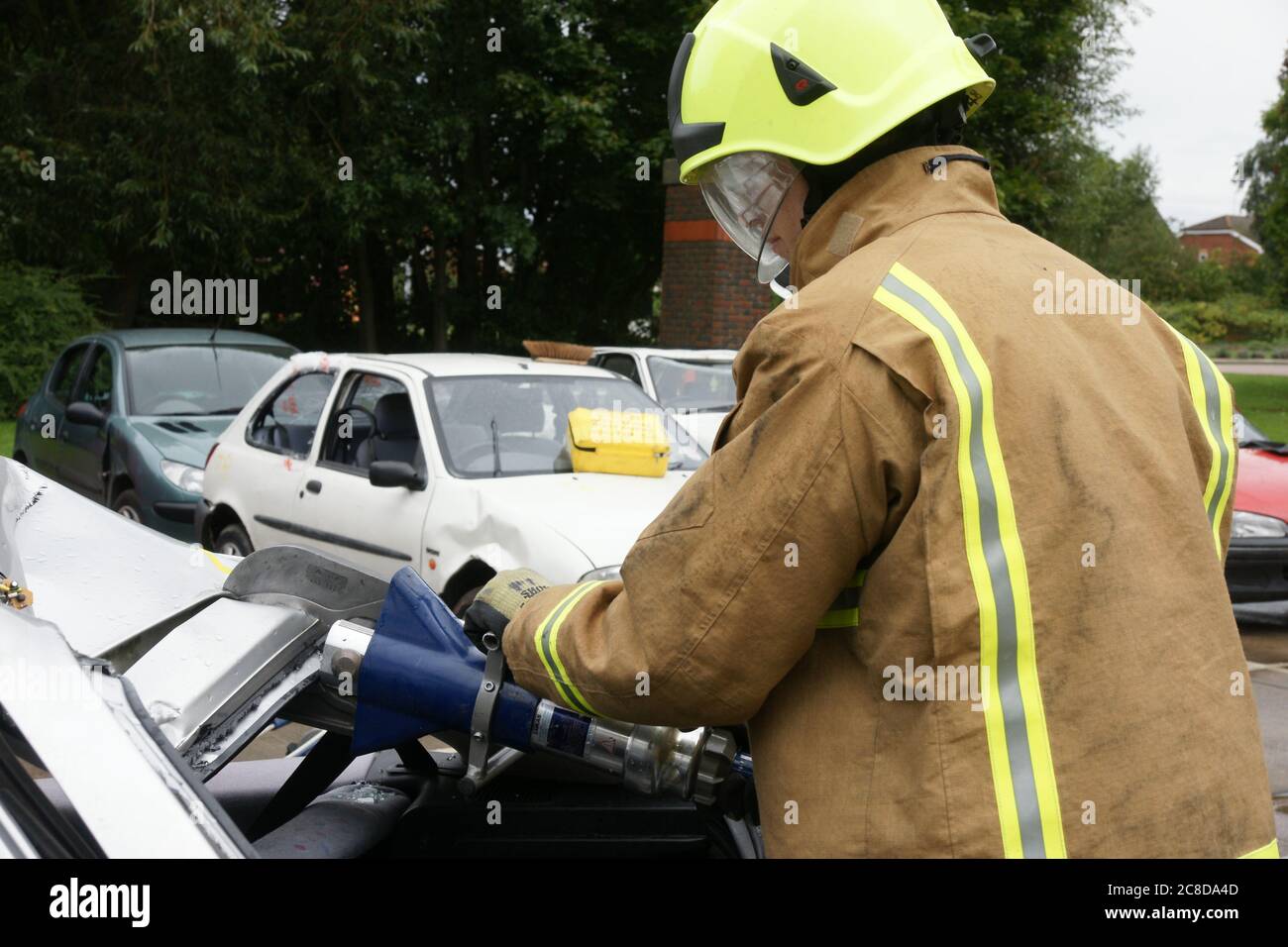 Death Fire Fireman Wreckage High Resolution Stock Photography and ...
