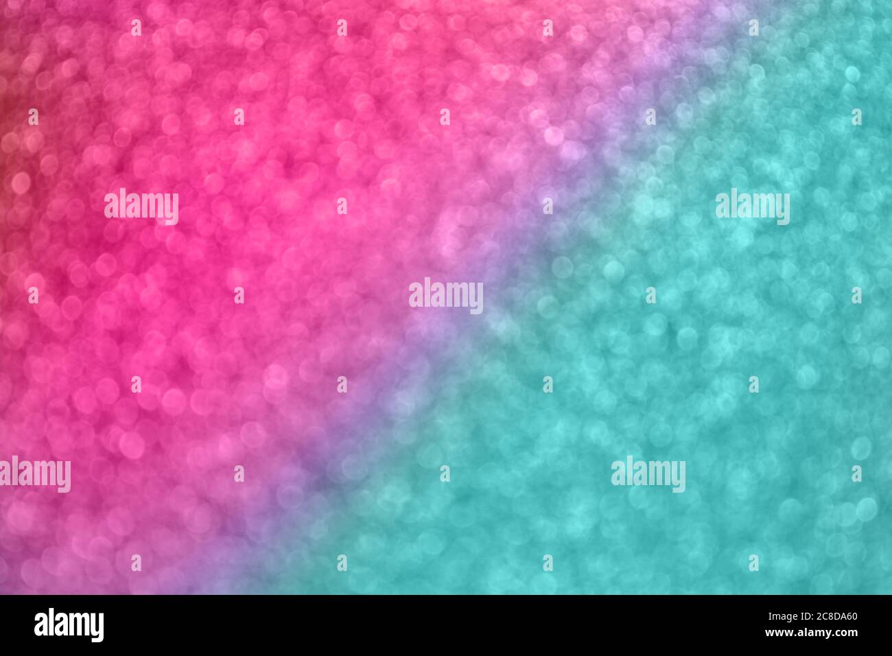 Red and turquoise color gradient background. Festive defocused backdrop ...