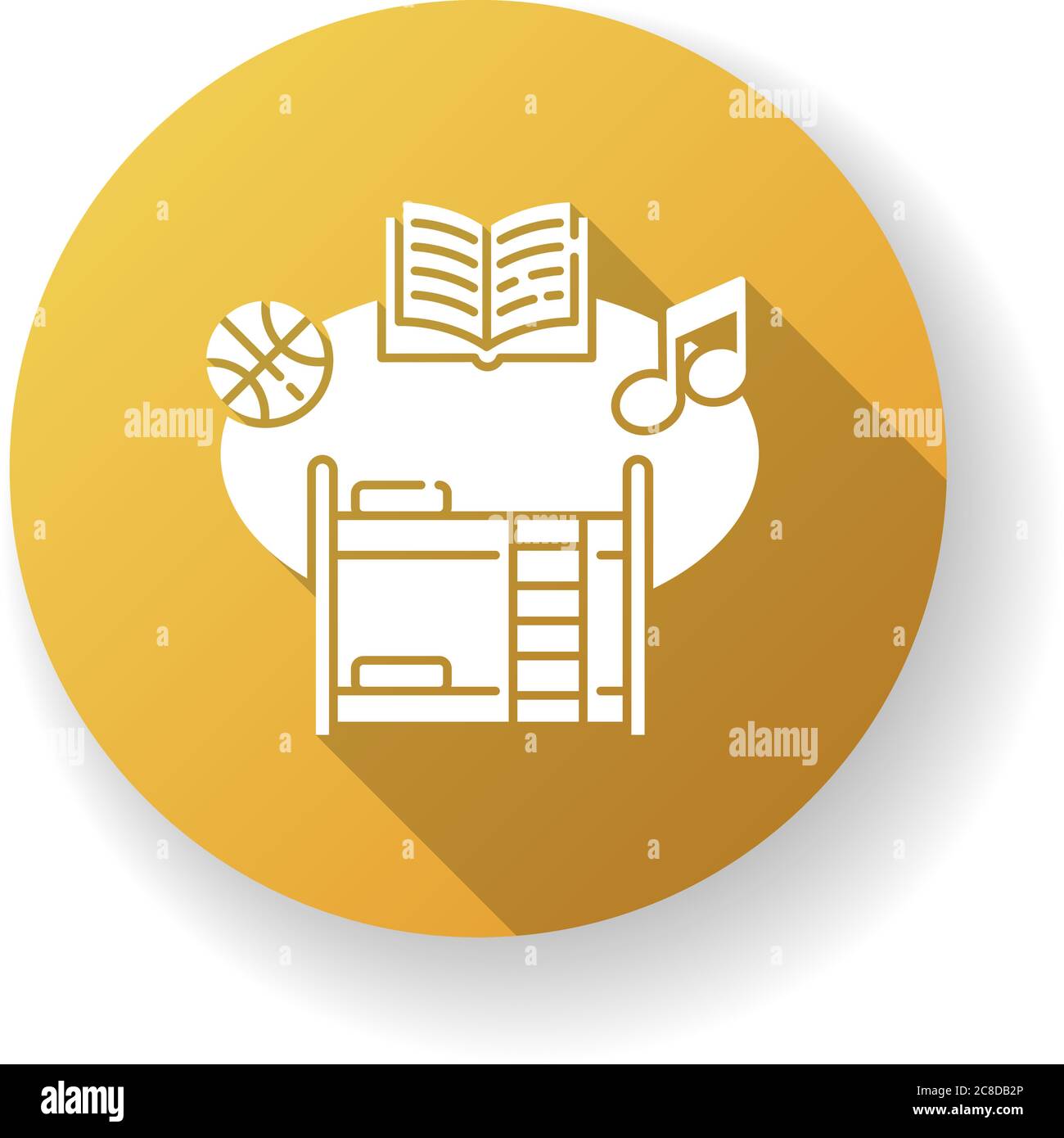 Boarding school dormitory Stock Vector Images - Alamy