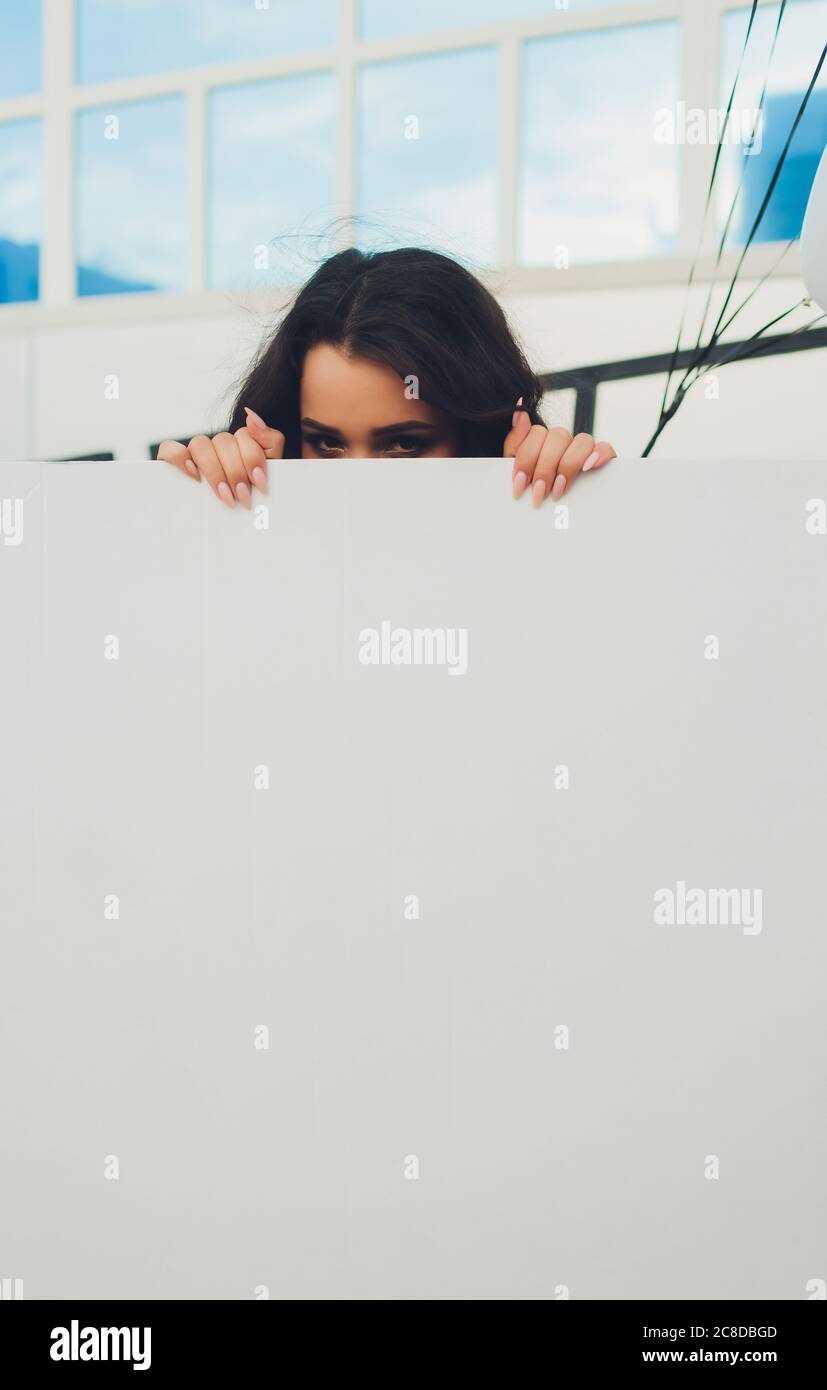 Woman Trapped Box High Resolution Stock Photography and Images - Alamy