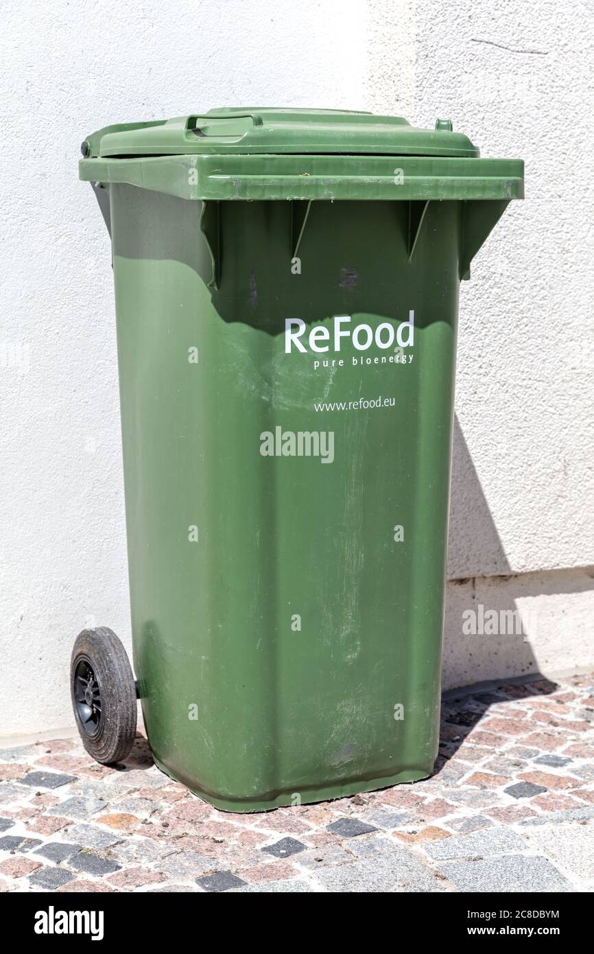 ReFood waste container Stock Photo - Alamy
