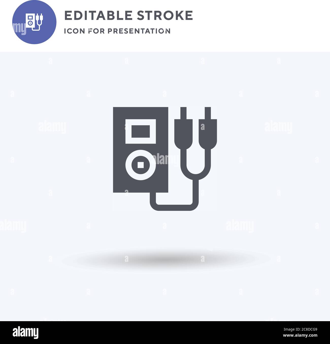 Multimeter icon vector, filled flat sign, solid pictogram isolated on ...