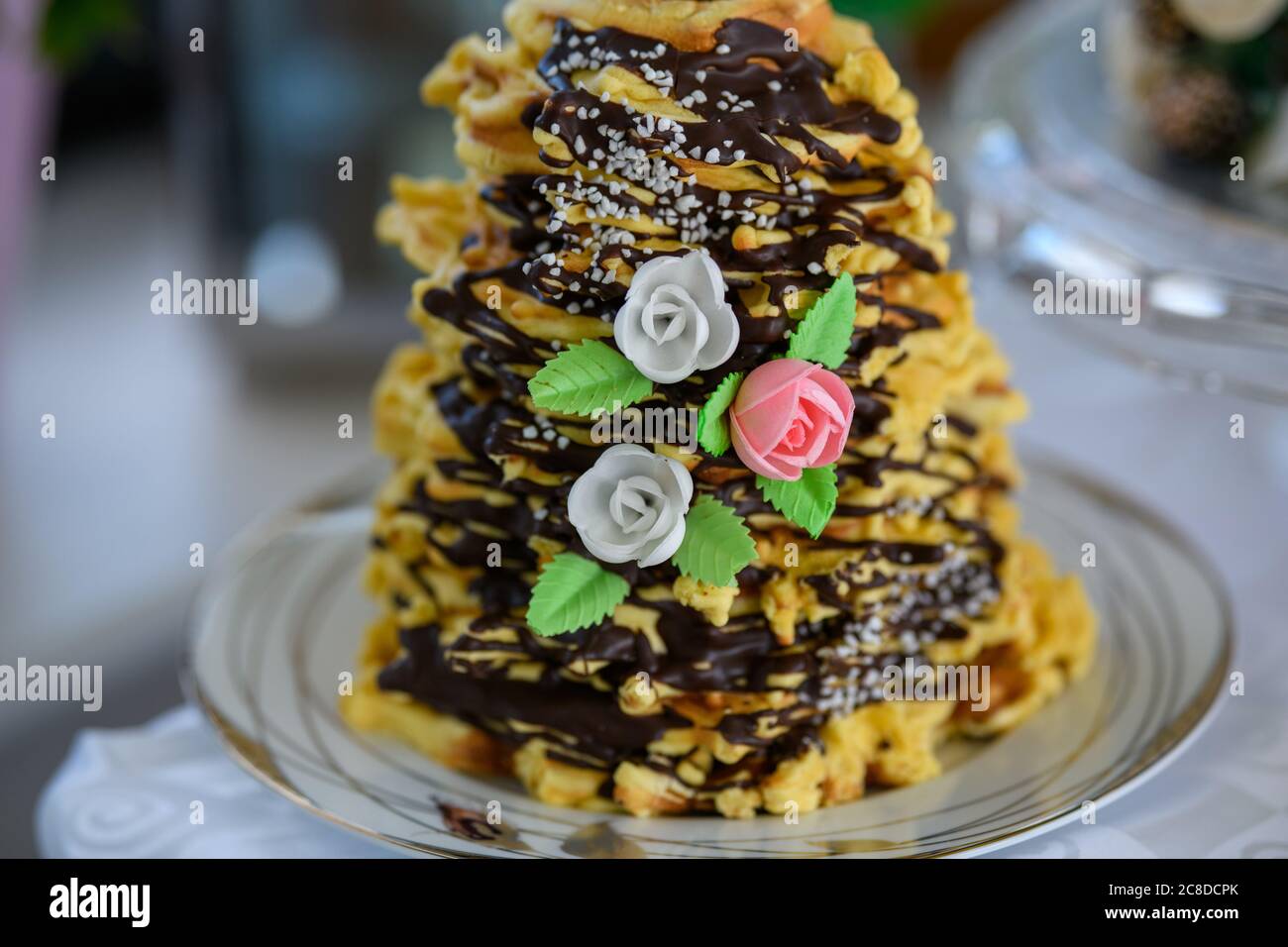 Traditional Lithuanian Spit Cake Stock Photo - Alamy