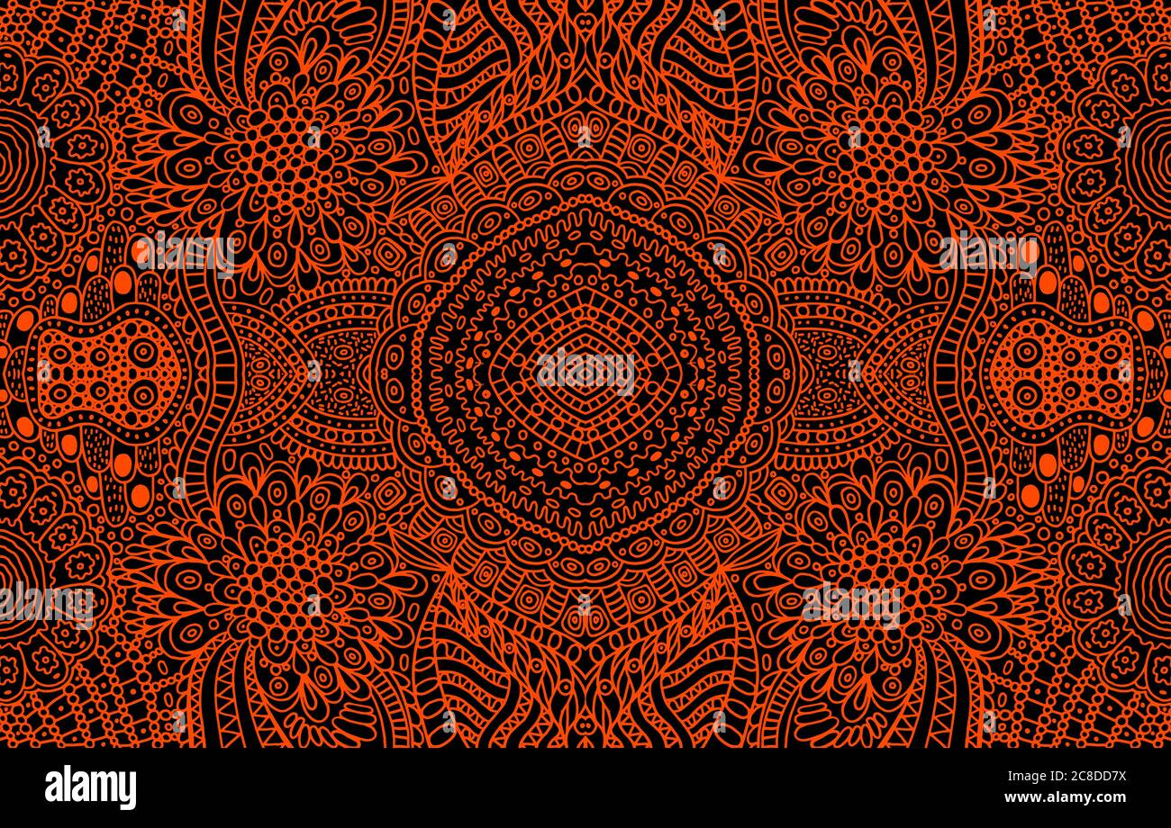 Tribal Wallpaper Black And Red