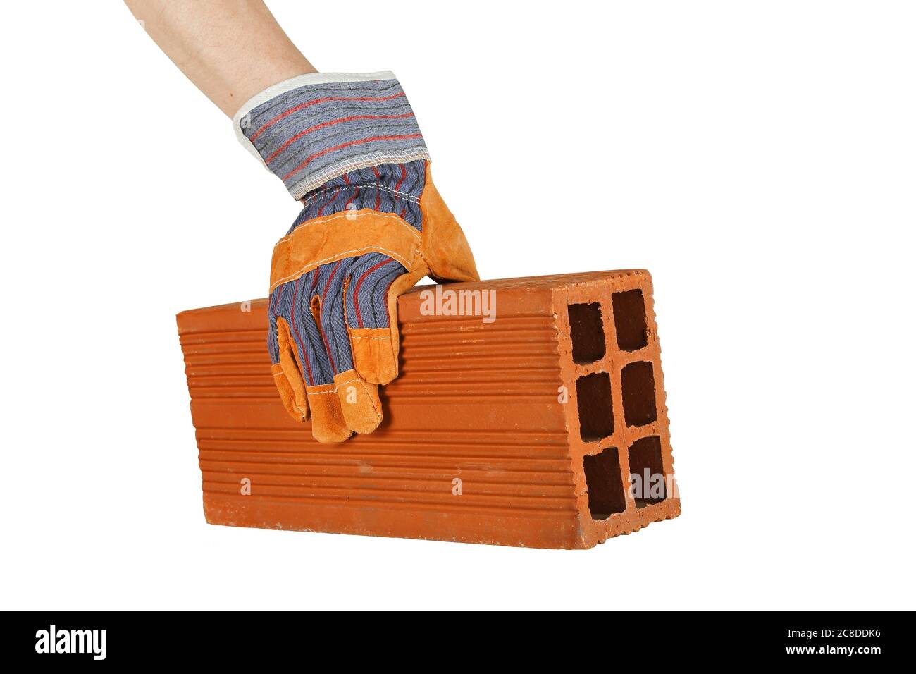 Hand placing brick hi-res stock photography and images - Alamy