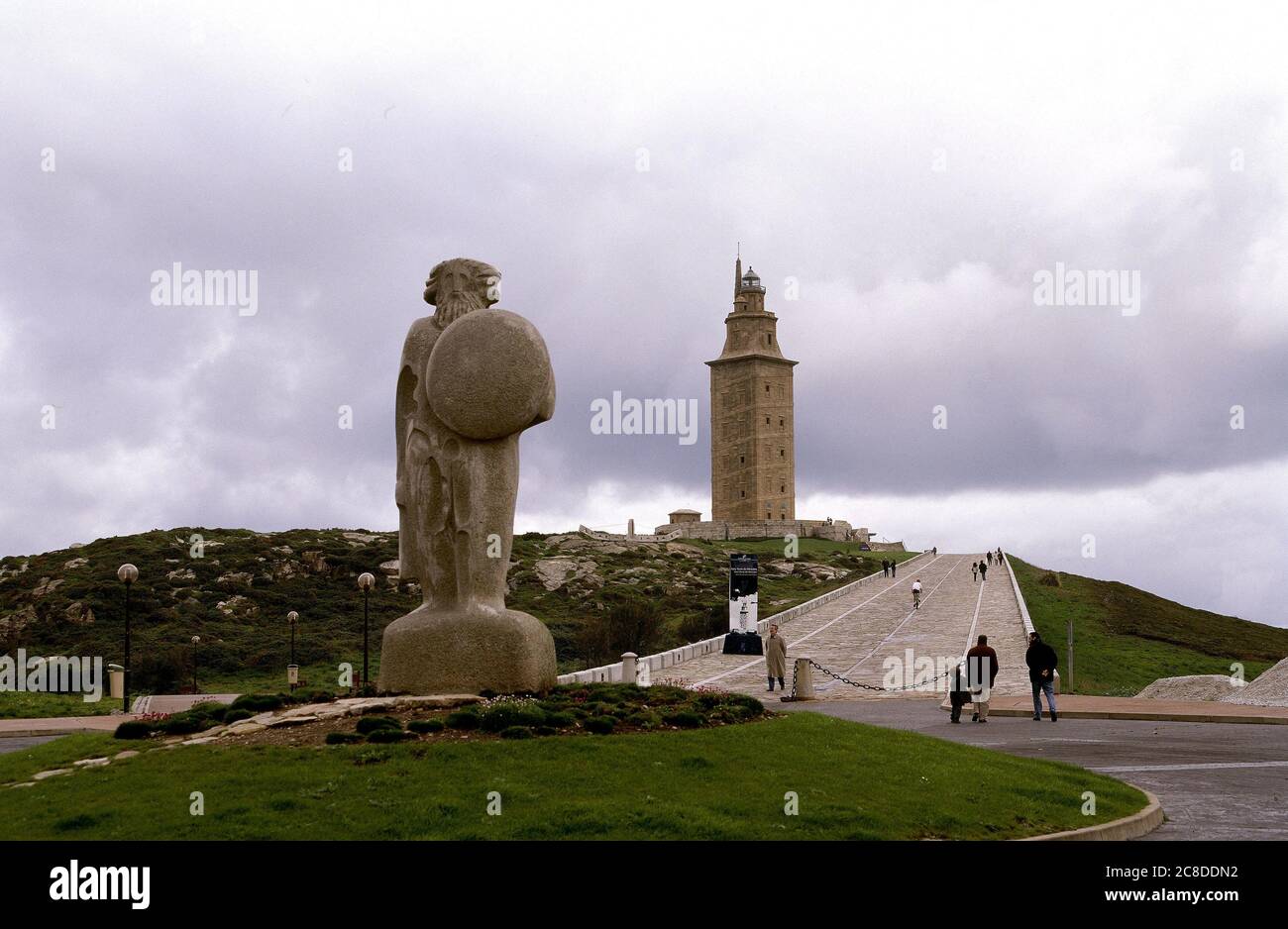Breogan statue hi-res stock photography and images - Alamy