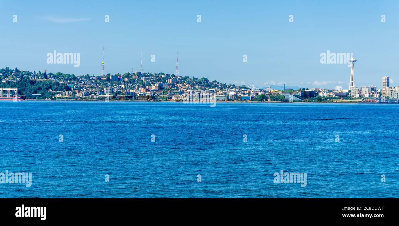 Scenic Queen Anne Hill in Seattle, Washington Stock Photo - Alamy