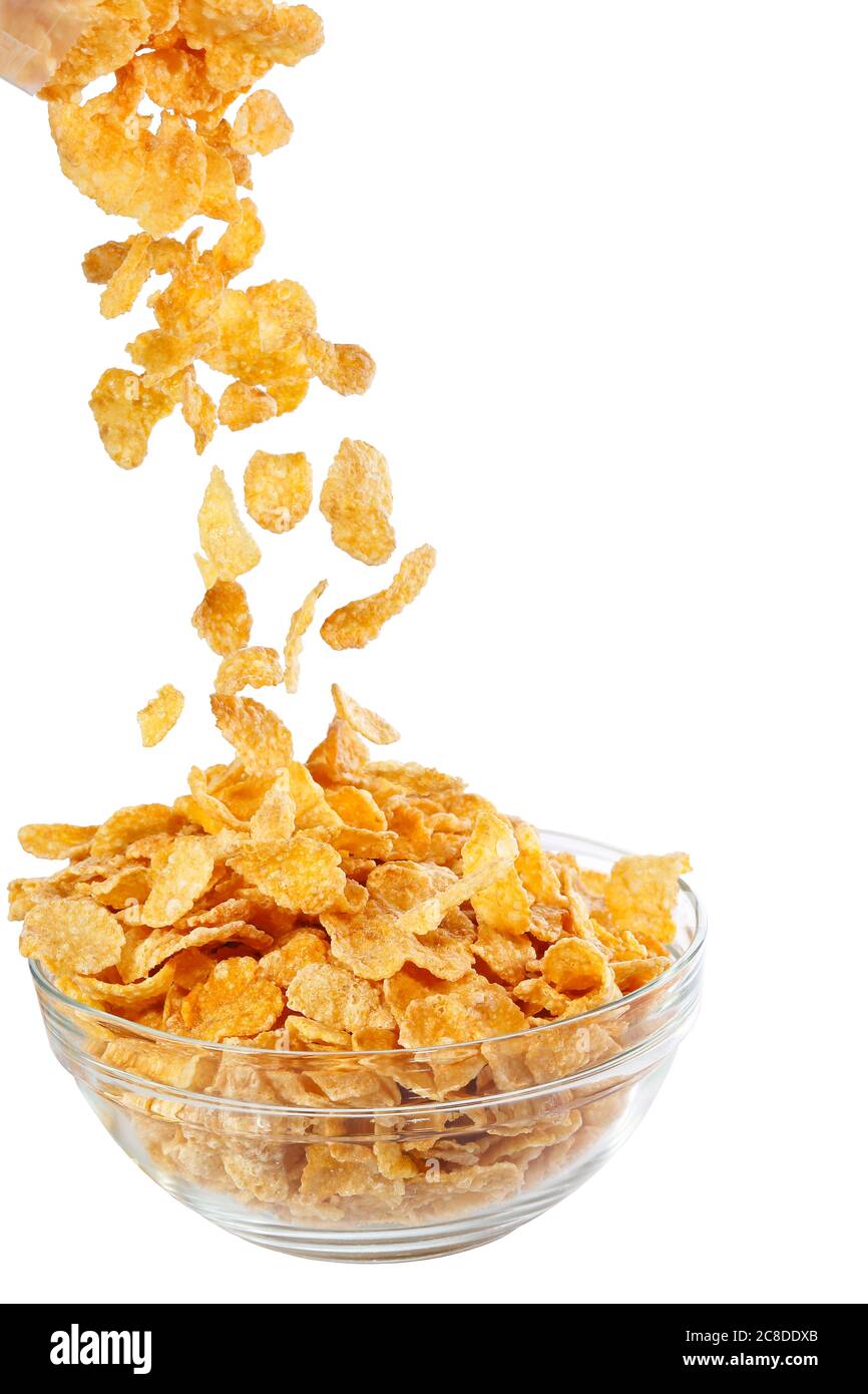 Falling flakes of corn hi-res stock photography and images - Alamy