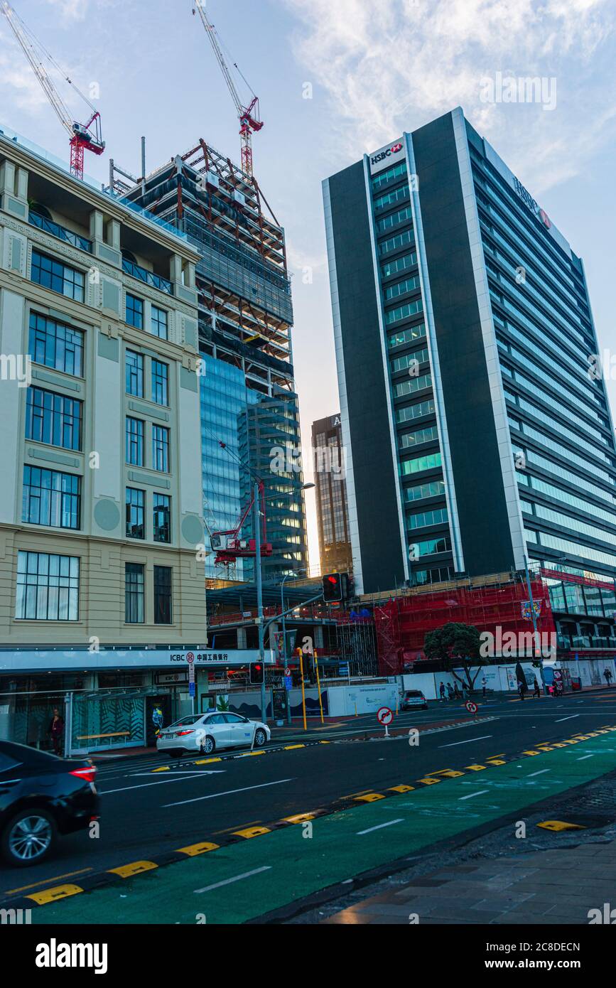 Auckland Queens Wharf ferry terminal Stock Photo - Alamy