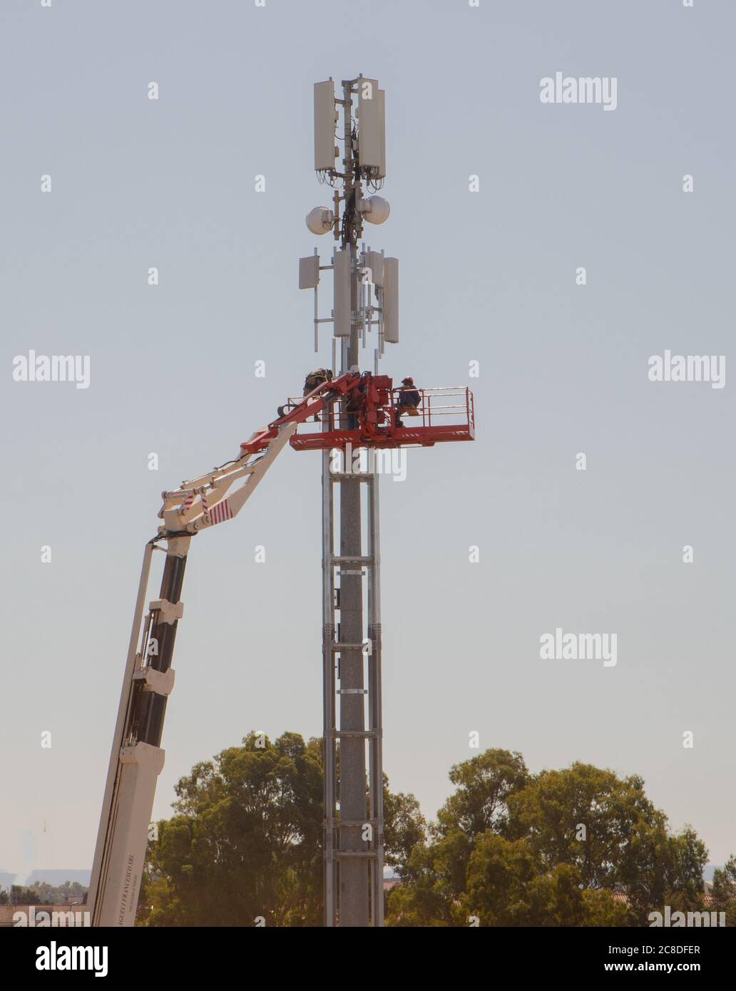 Telecom installation mobile station hi-res stock photography and images ...