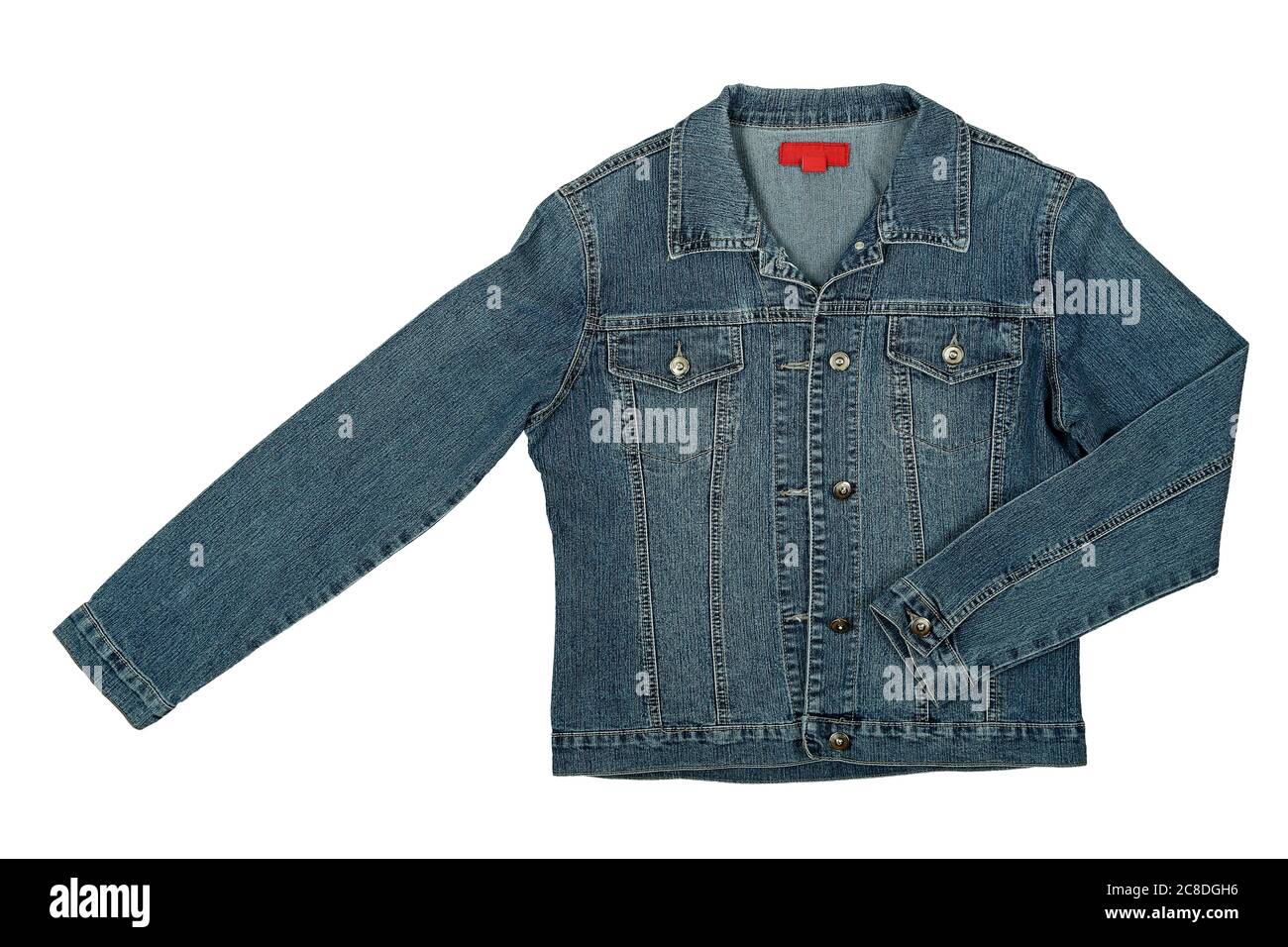 Denim jacket isolated hi-res stock photography and images - Alamy