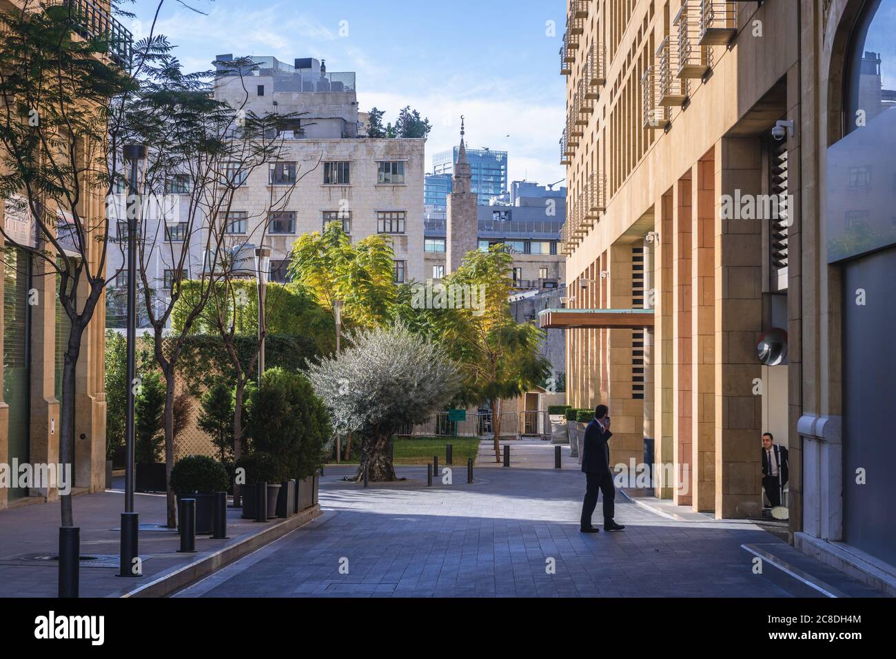 Modern buildings in downtown of Beirut, Lebanon Stock Photo - Alamy