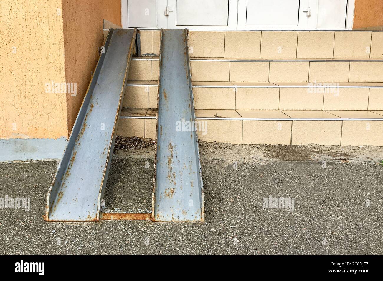 Ramp and steps hi-res stock photography and images - Alamy