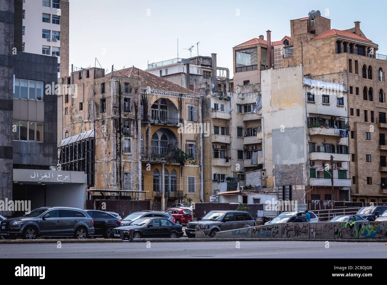 General Foaad Chehab street in Beirut, Lebanon Stock Photo - Alamy
