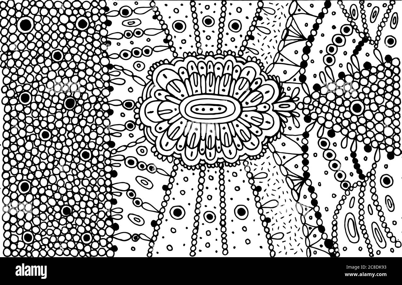 Zen drawing hi-res stock photography and images - Alamy