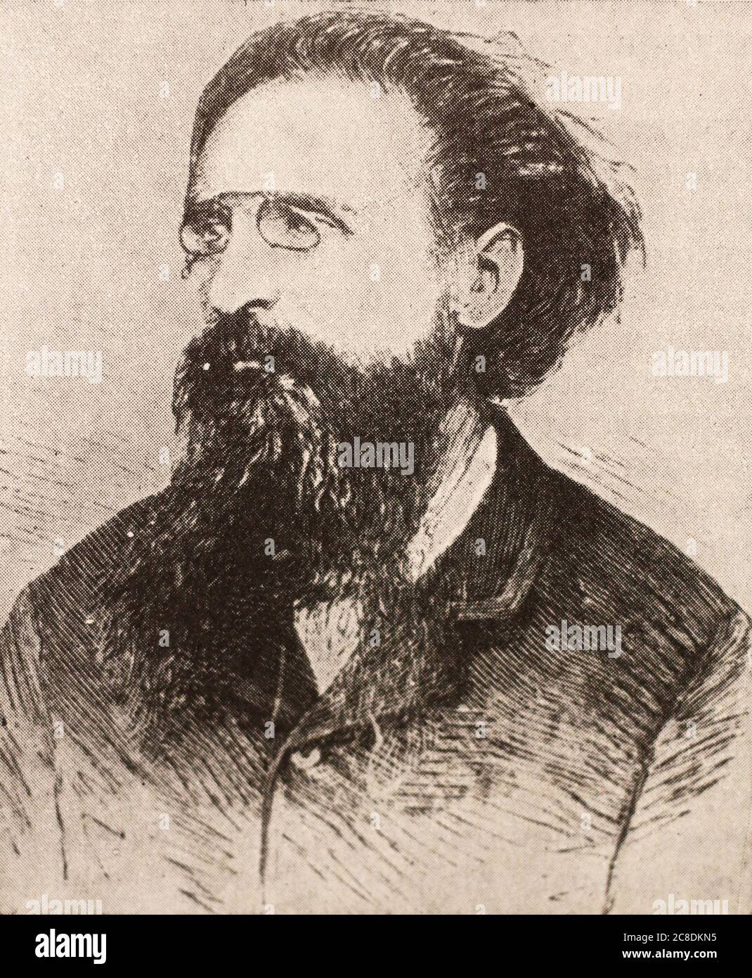 Jules Bazile, known as Jules Guesde (1845-1922) was a French socialist ...