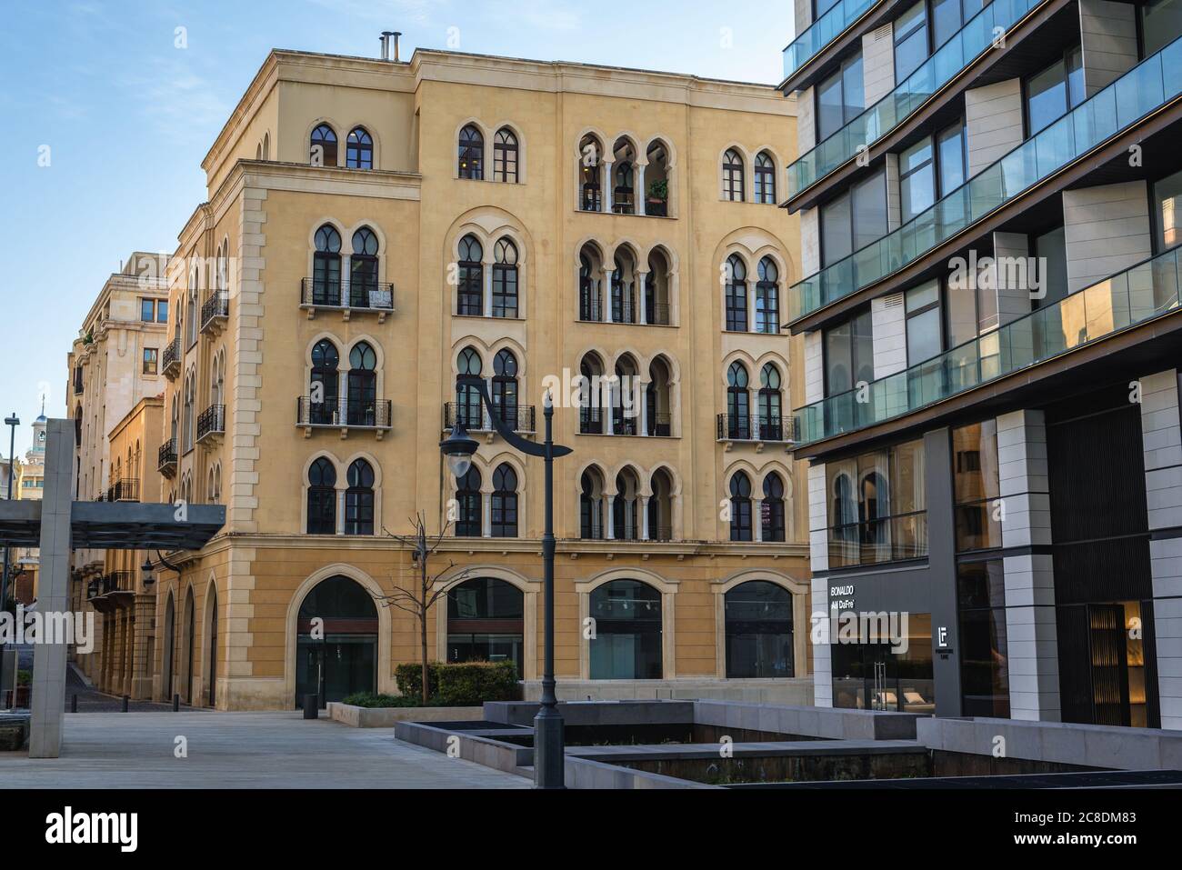 Beirut Souks shopping area in downtow of Beirut, Lebanon Stock Photo ...