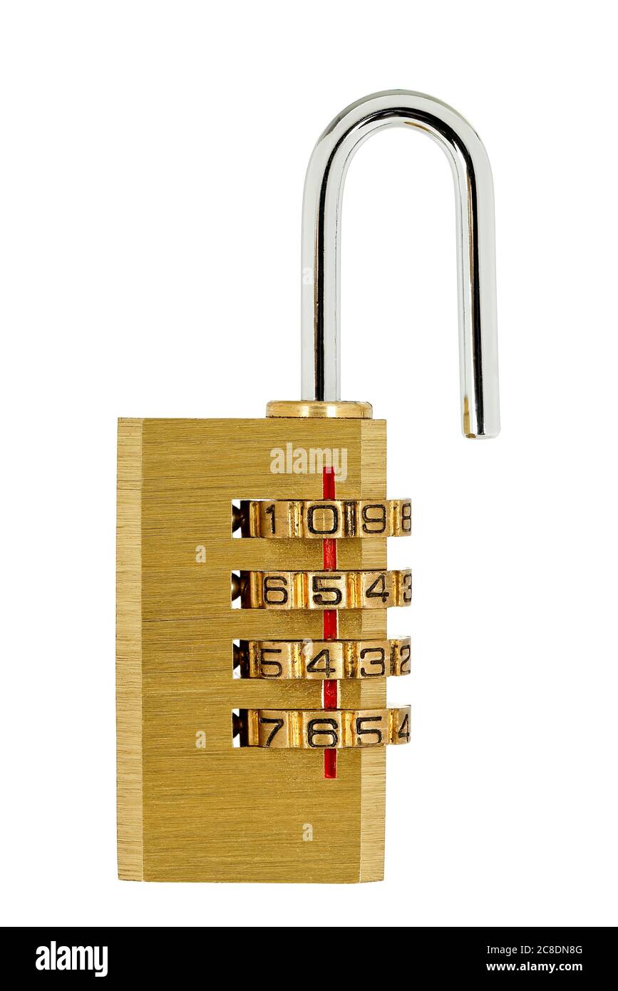 Pad numbers Cut Out Stock Images & Pictures - Alamy