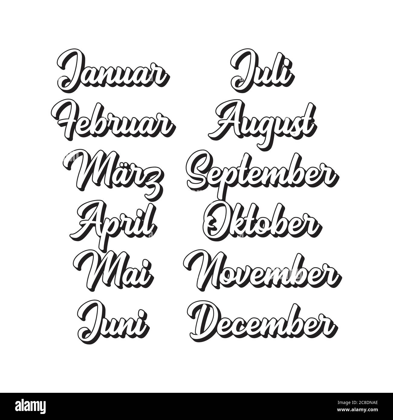 Juni Stock Vector Images - Alamy