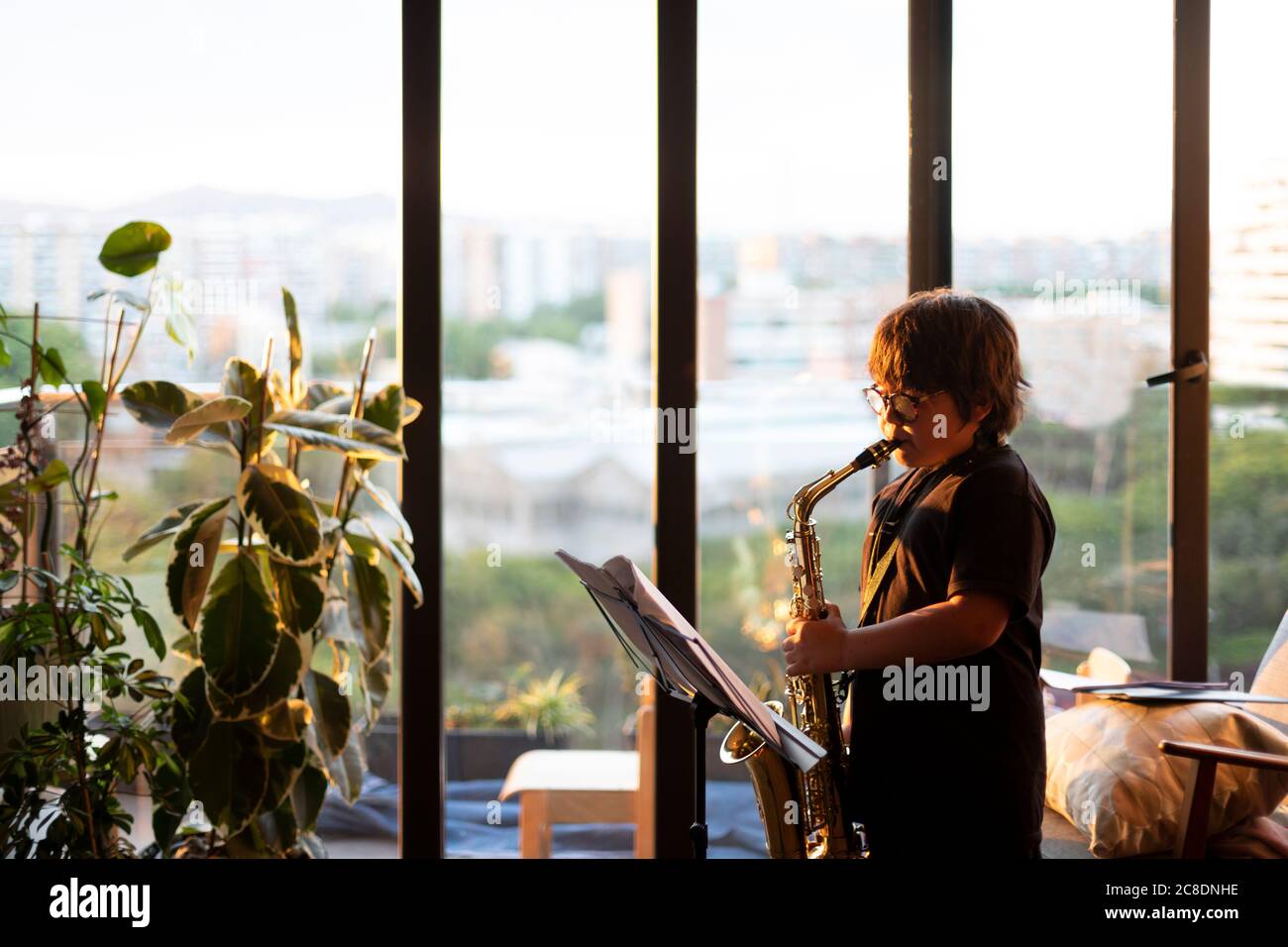 Children Playing Saxophone High Resolution Stock Photography and Images ...