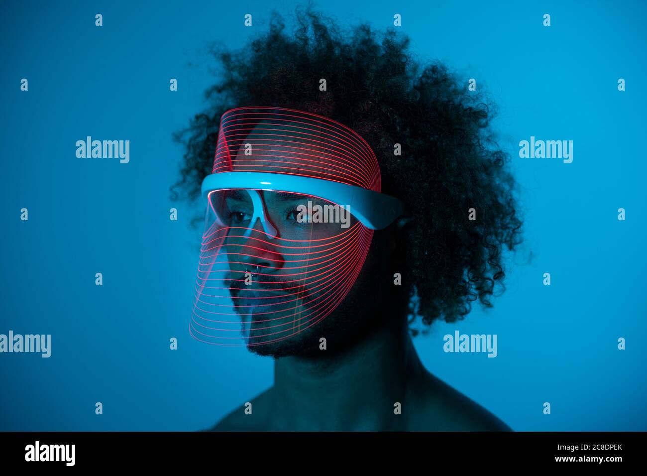 Led mask hi-res stock photography and images - Alamy