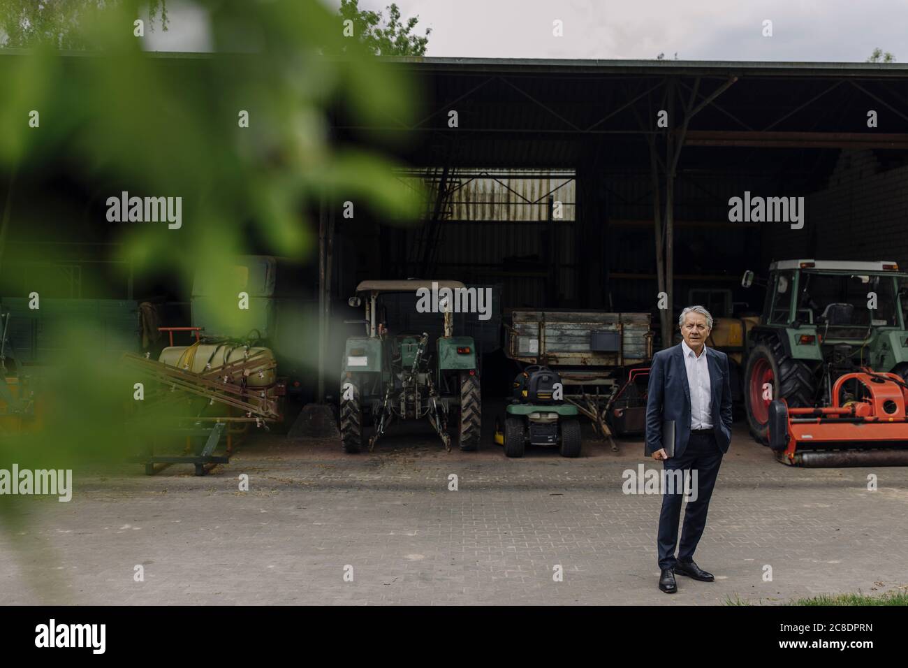 Standing on a tractor hi-res stock photography and images - Alamy