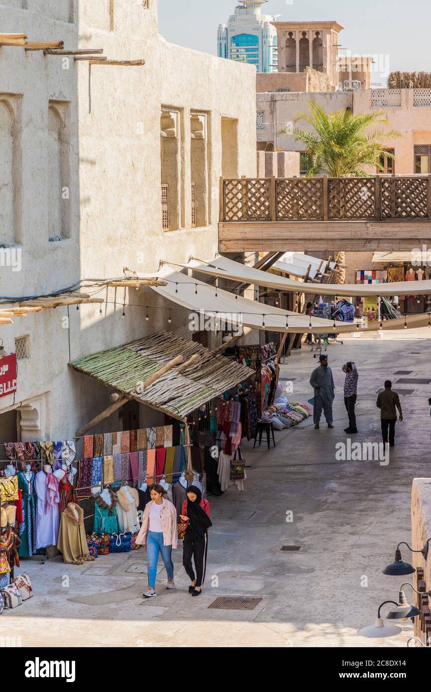 A typical scene in Dubai UAE Stock Photo - Alamy