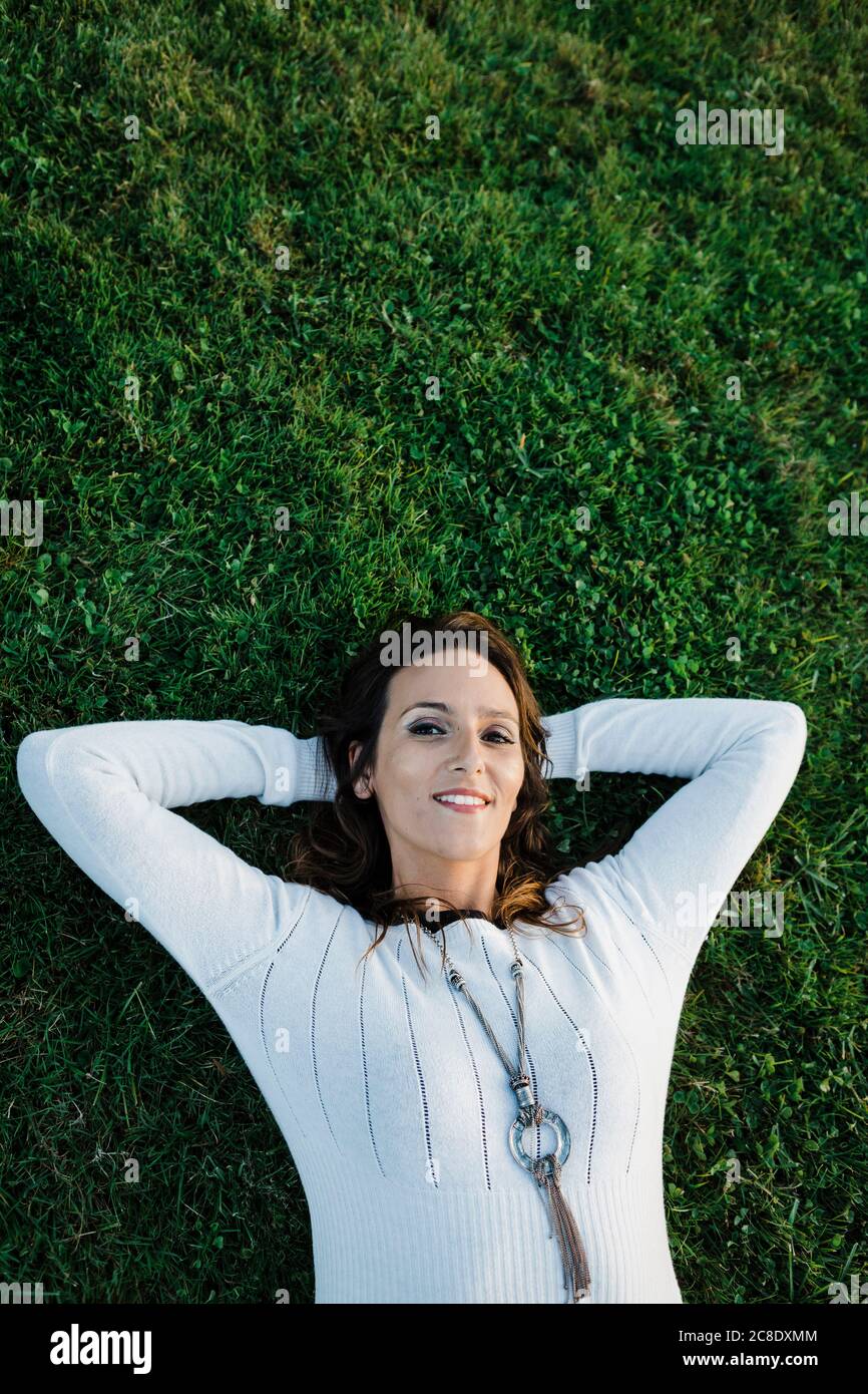 Adult on grass hi-res stock photography and images - Alamy