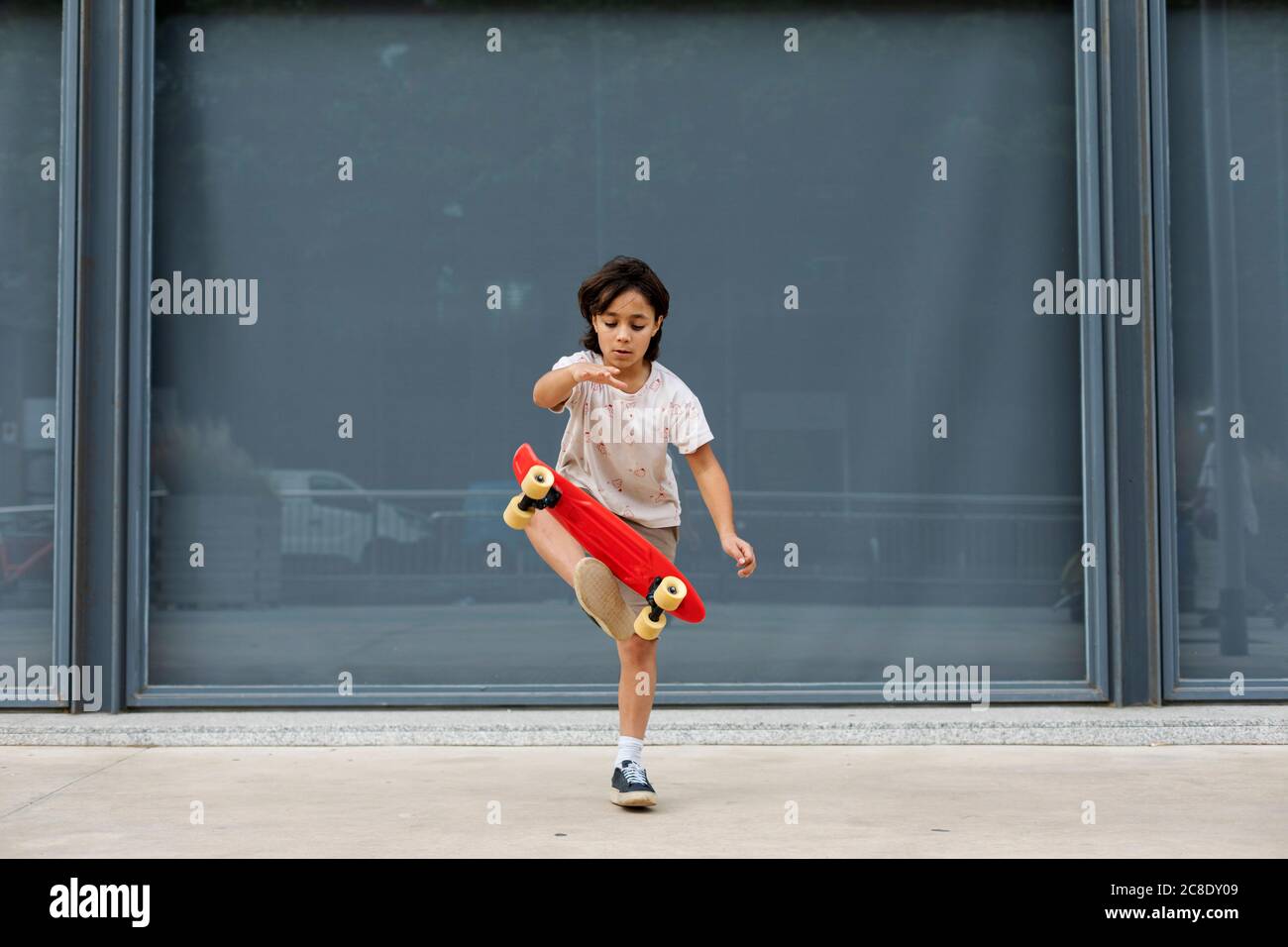 Children stunt hi-res stock photography and images - Alamy