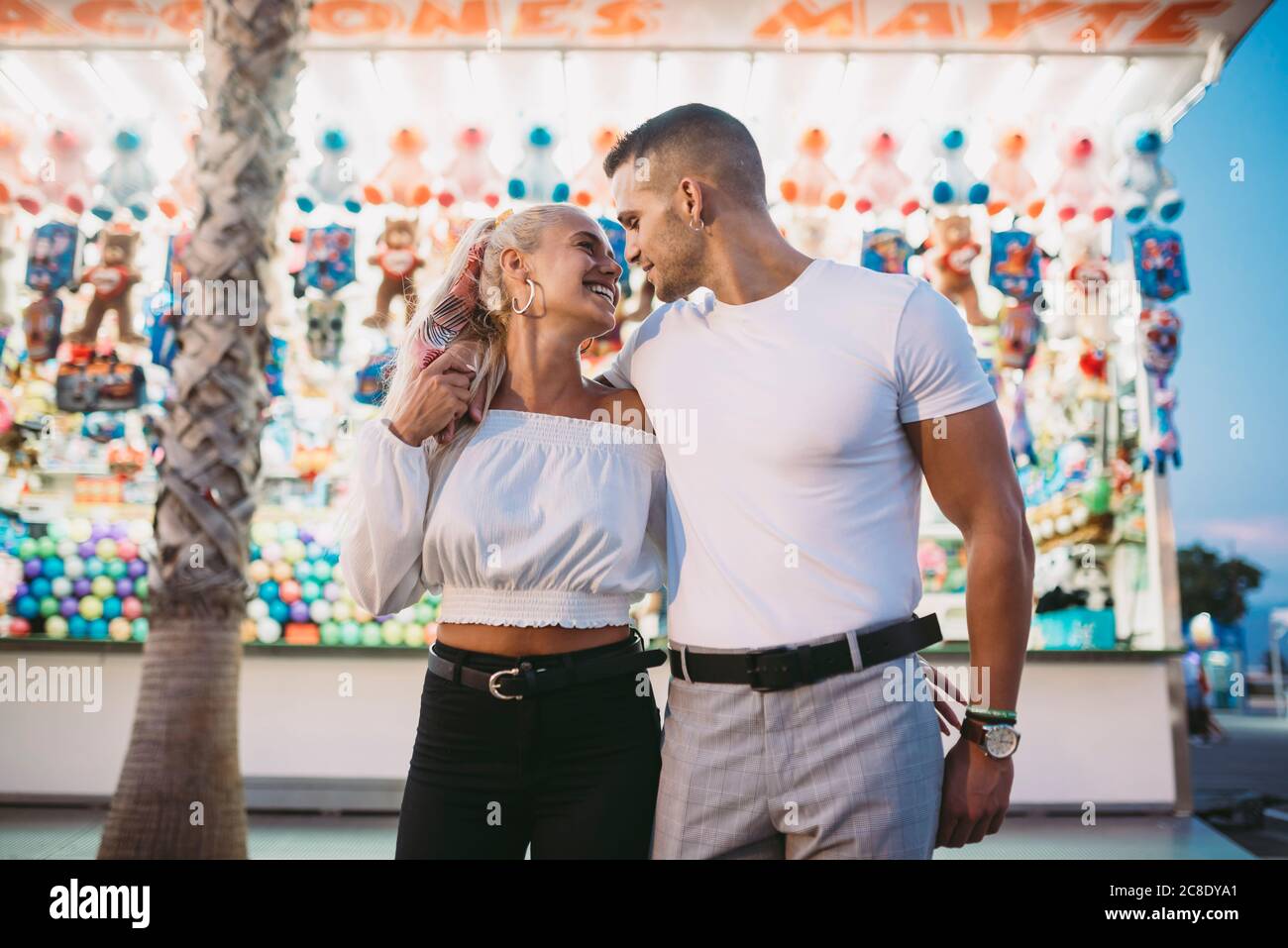 Looking at stall hi-res stock photography and images - Alamy
