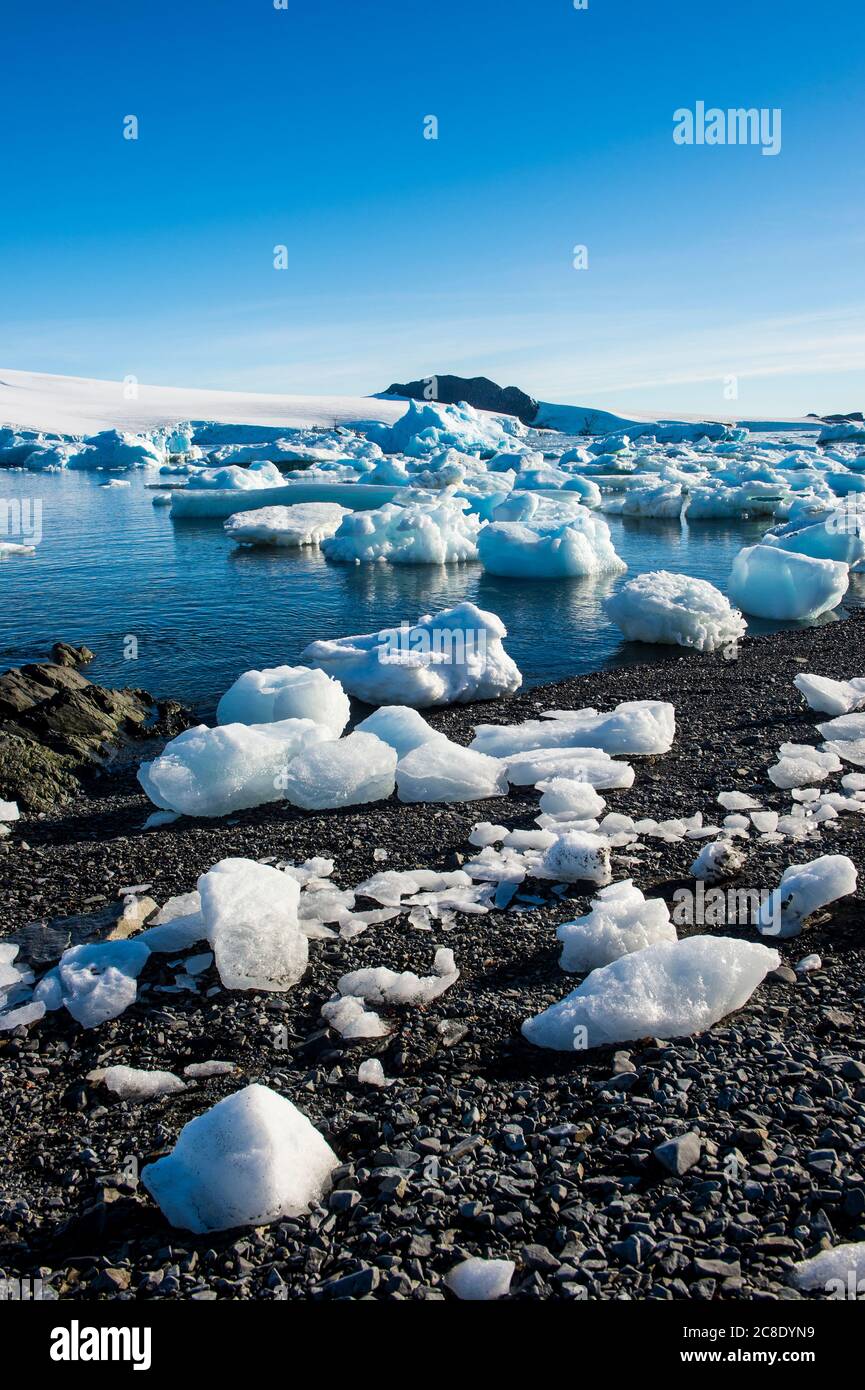 Ice floating in the bay hi-res stock photography and images - Alamy