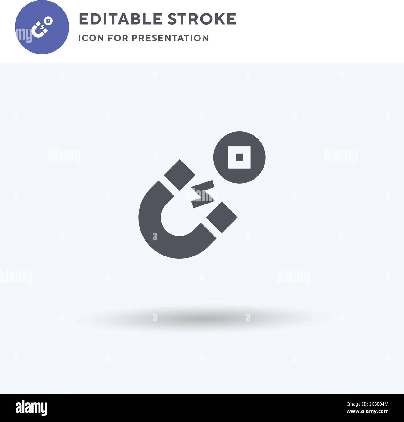 Demand icon vector, filled flat sign, solid pictogram isolated on white ...