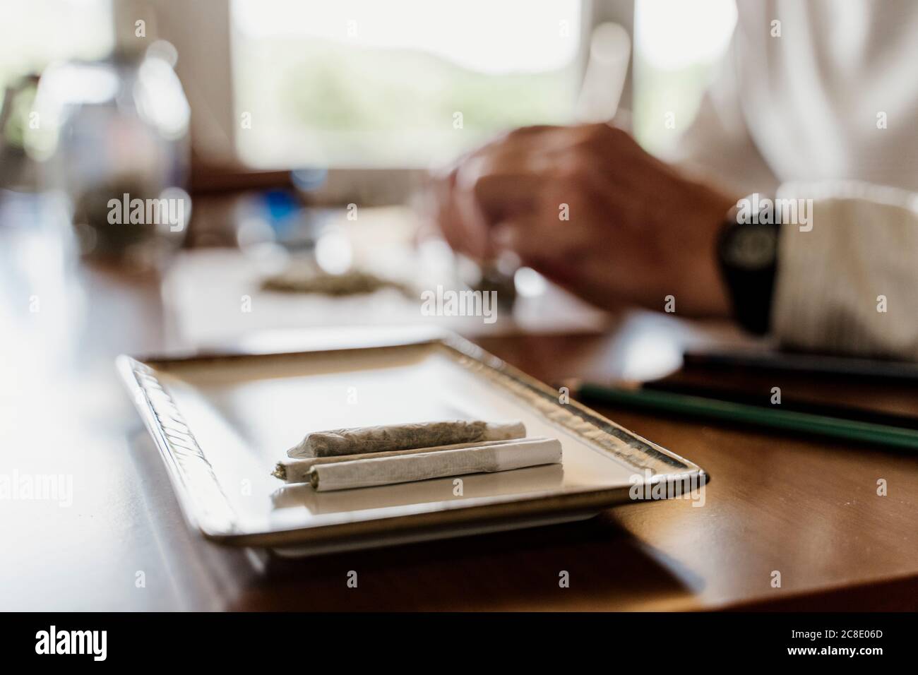 Marijuana joints hi-res stock photography and images - Alamy