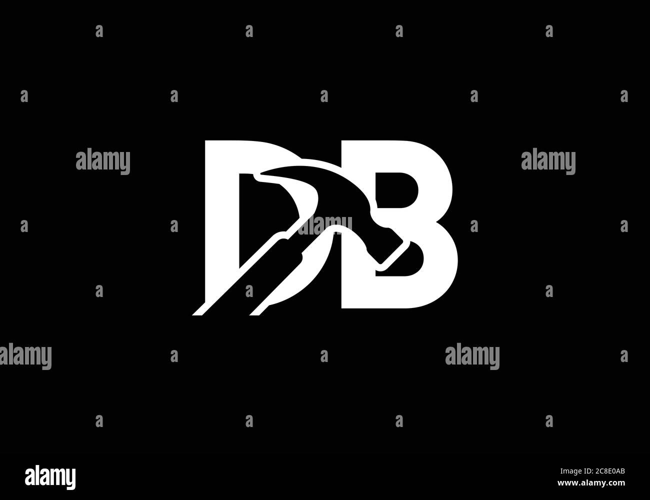 D b logo hi-res stock photography and images - Alamy