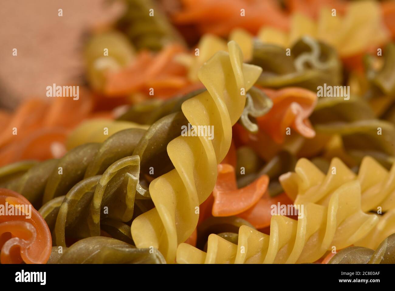 Tricolore pasta hi-res stock photography and images - Alamy