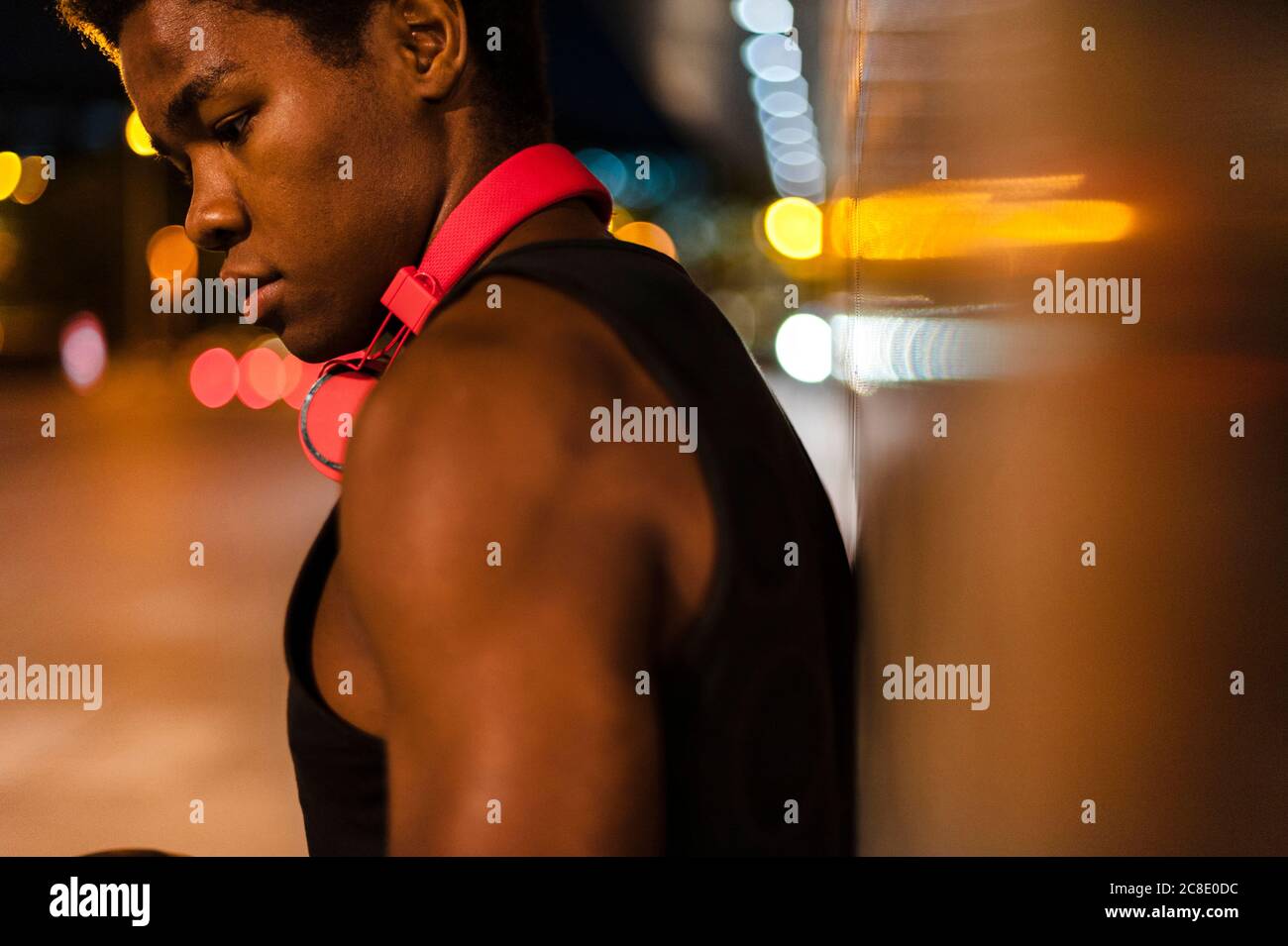 Night portrait boys hi-res stock photography and images - Alamy